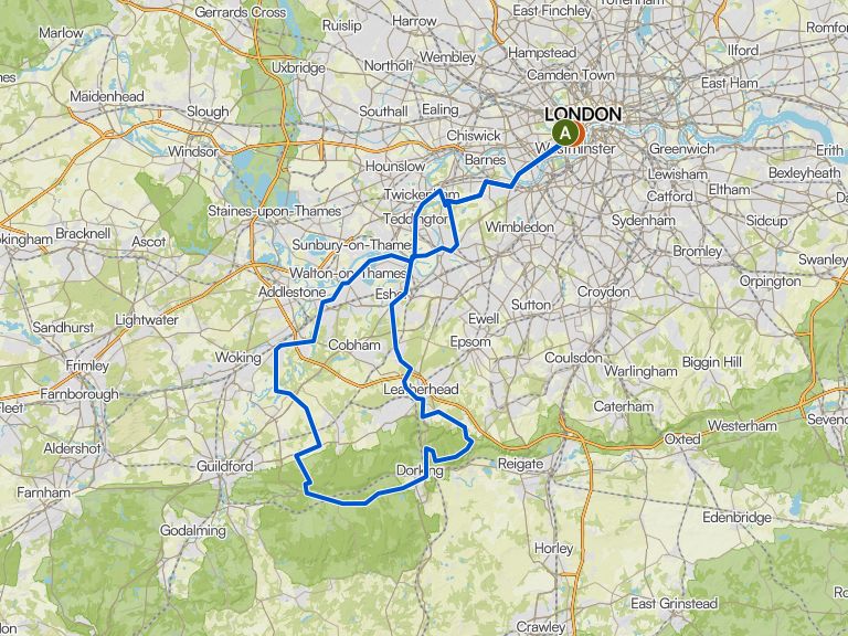 2012 Olympic Road Race Route | road ride | Komoot